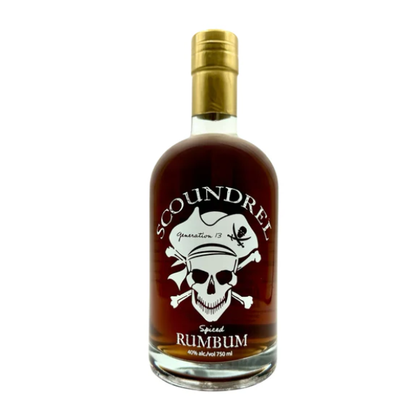 SCOUNDREL SPICED RUMBUM 750ML – STB Warehouse
