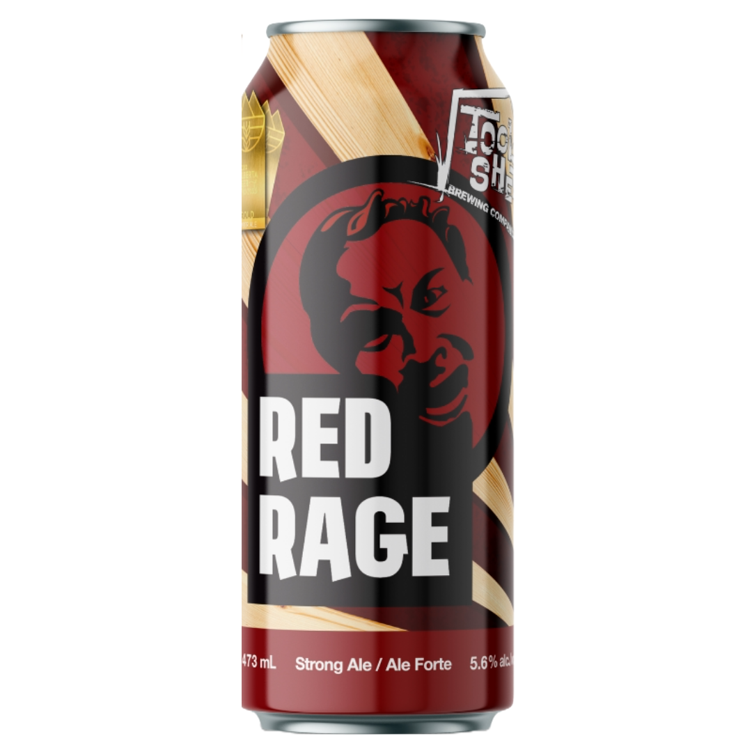 TOOL SHED RED RAGE AMERICAN AMBER ALE 1892ML – STB Warehouse