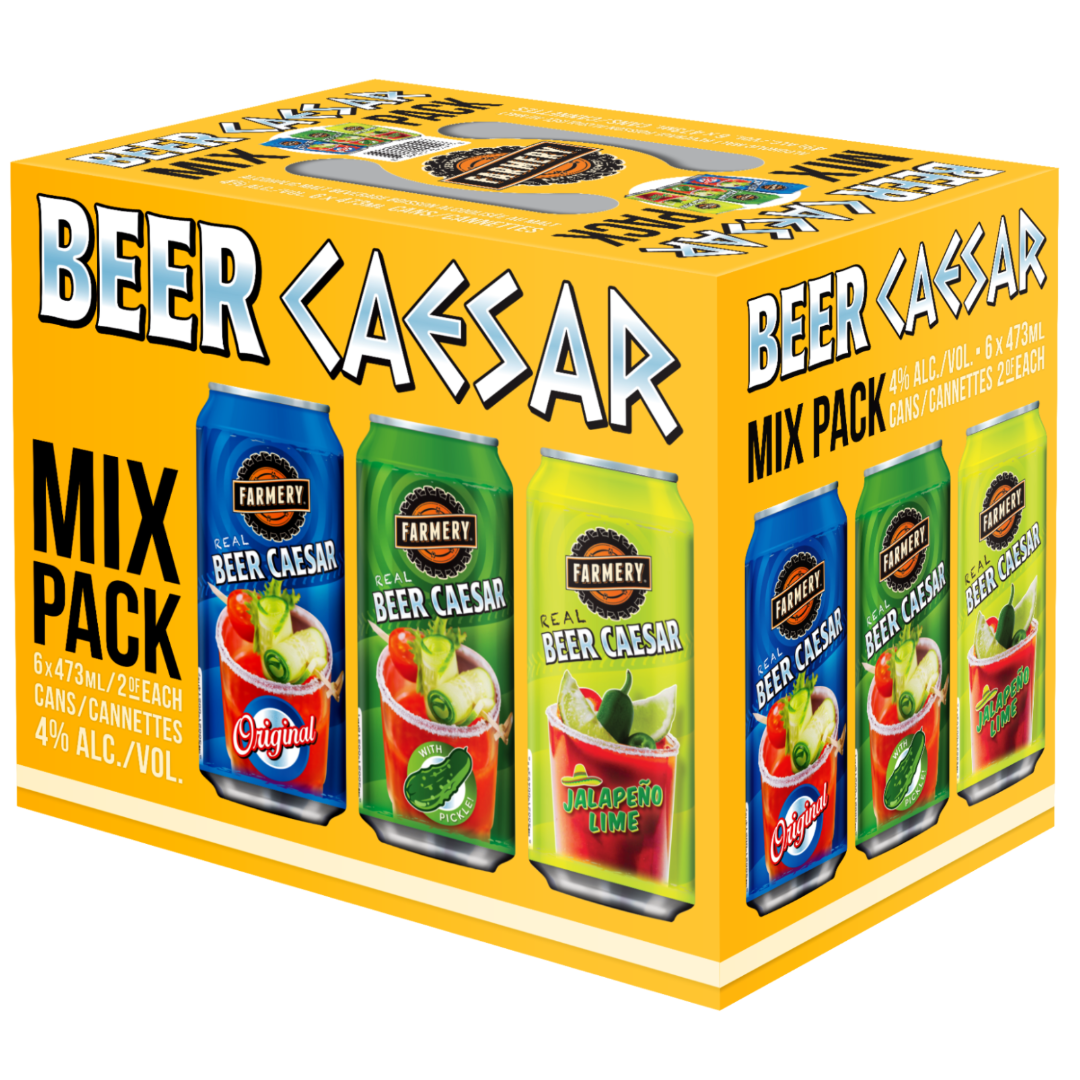 FARMERY BEER CAESAR VARIETY PACK 2838ML – STB Warehouse